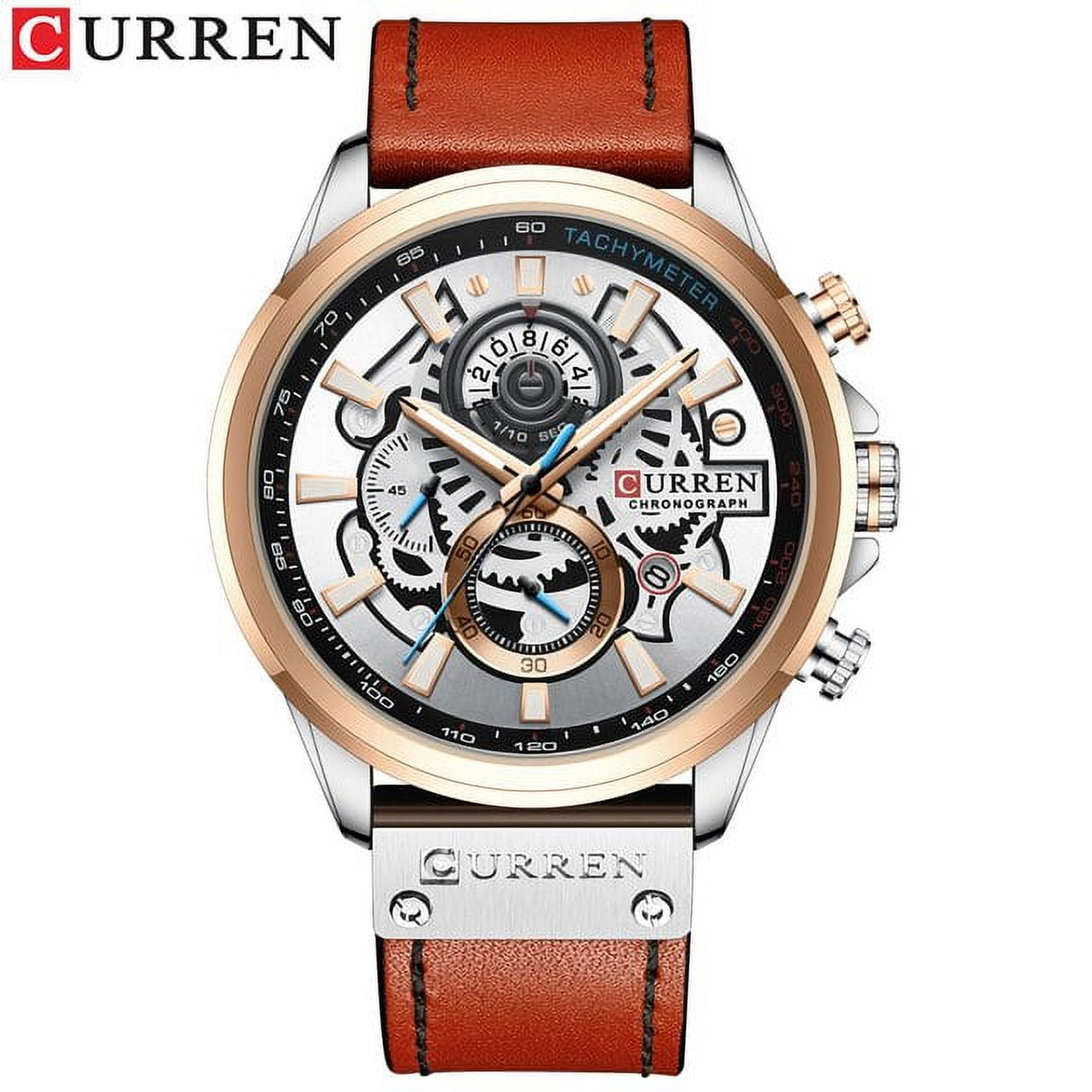 NEW Men Watches Brand CURREN Creative Fashion Chronograph Quartz ...