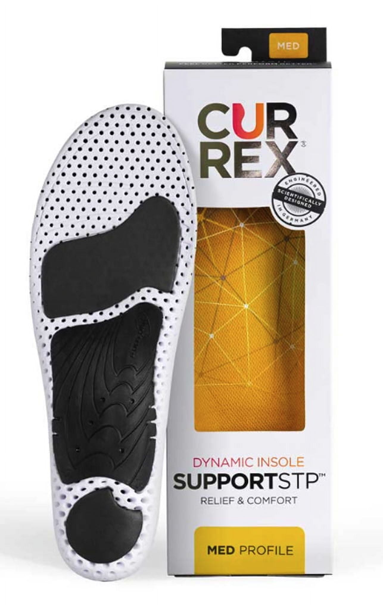 CURREX SupportSTP Superior Cushioning Arch Support Insoles for Shoes ...