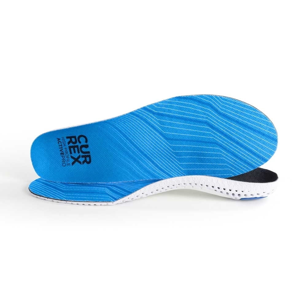 CURREX Unisex ActivePro High Profile Athletic Insoles Blue - 2901-23 ...