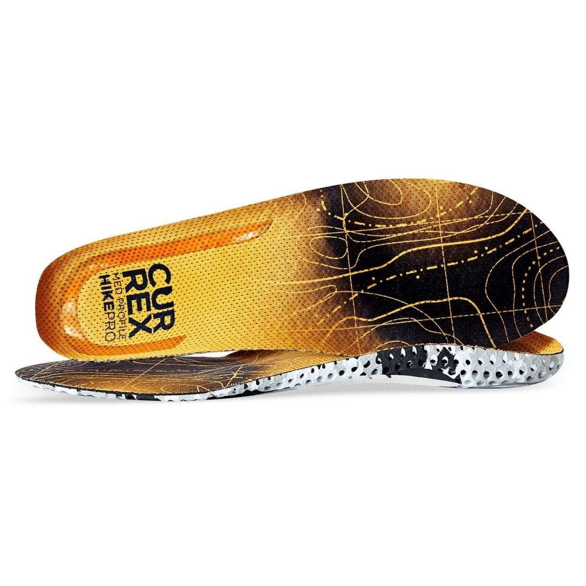 CURREX Unisex HIKEPRO Medium Profile Insoles for Hiking Boots Orange ...