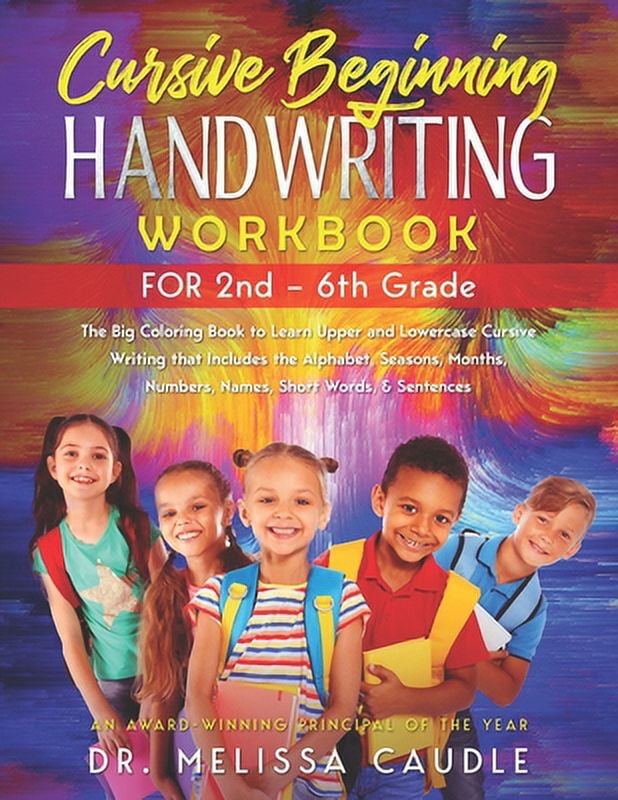 Pre-Owned CURSIVE BEGINNING HANDWRITING WORKBOOK for 2nd - 6th GRADE ...