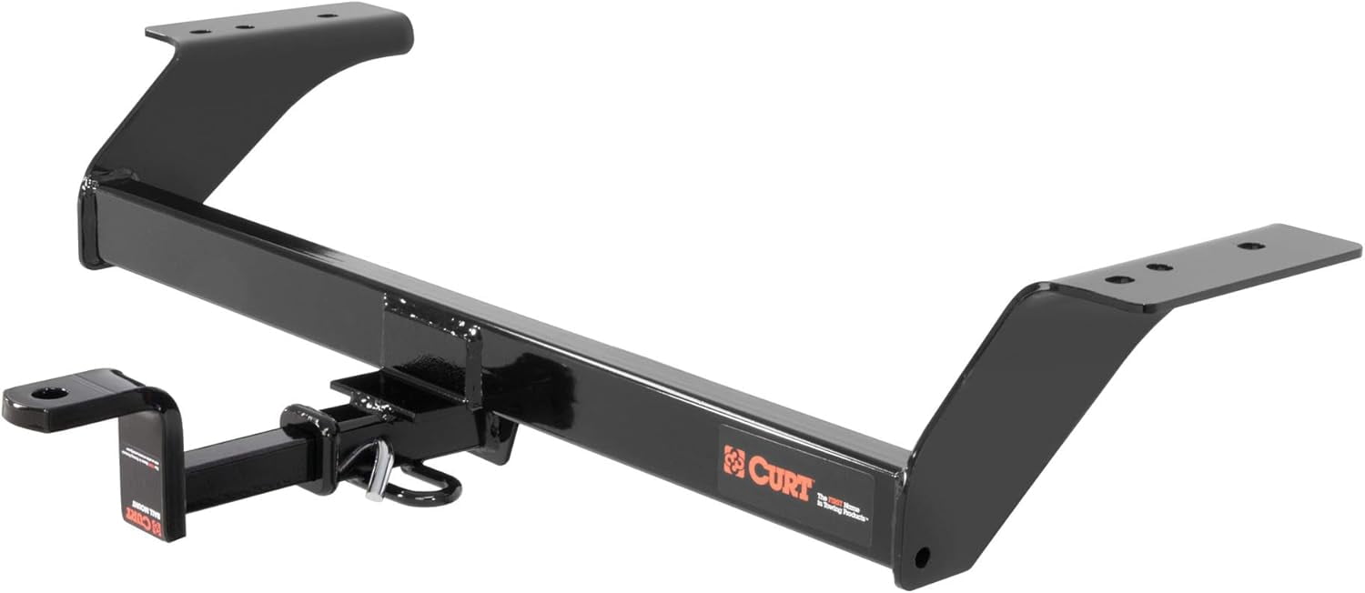 CURT 120913 Class 2 Trailer Hitch with Ball Mount, 1-1/4-Inch Receiver ...