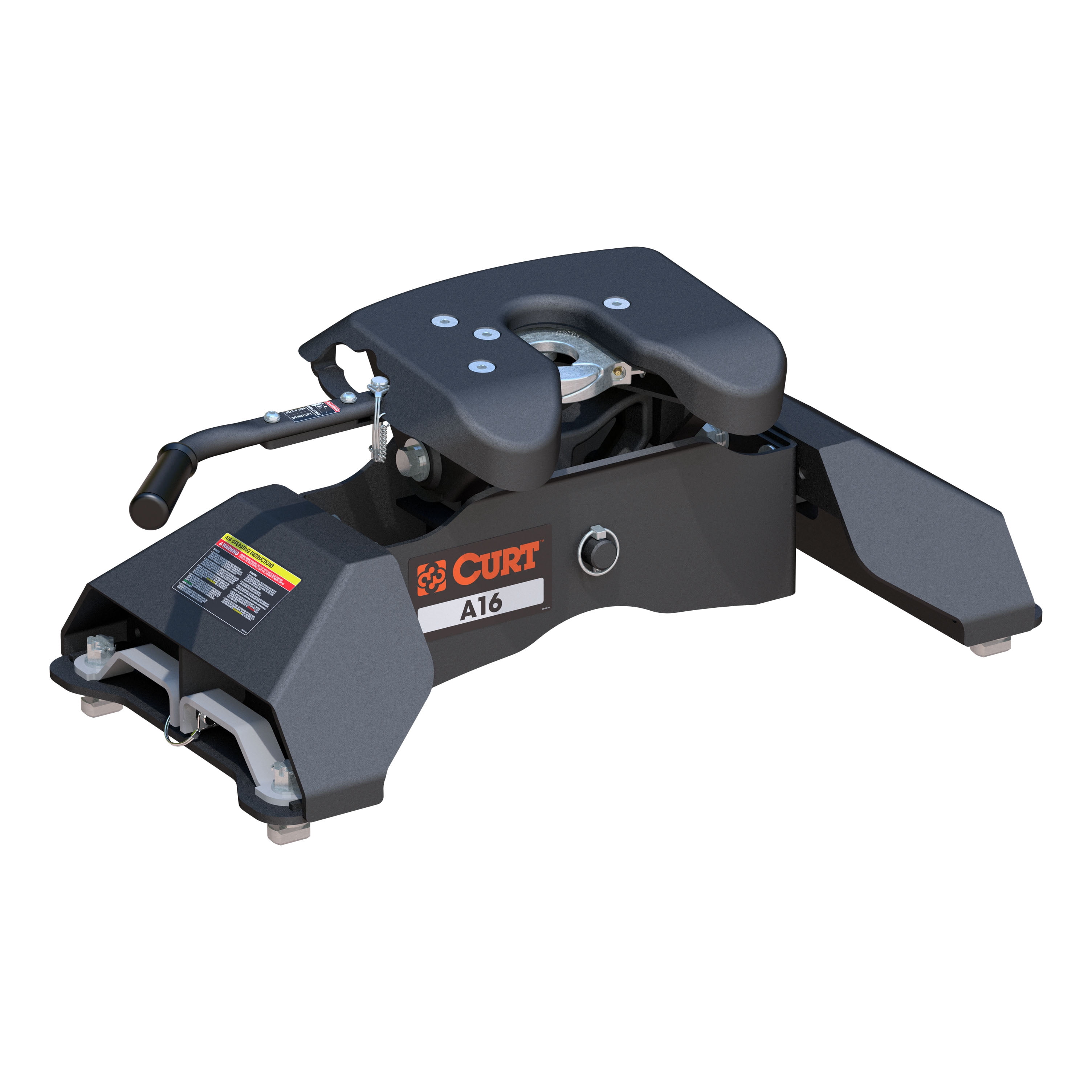 CURT 16033 A16 5th Wheel Hitch, 16,000 lbs, Select Ford F-250, F-350, F ...