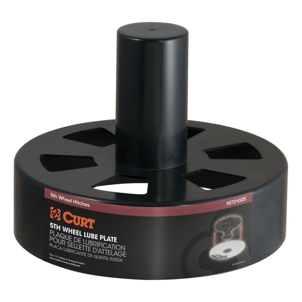 CURT 16721025 5th Wheel Hitch Lube Plates, 10-Inch Diameter, 25-Pack ...