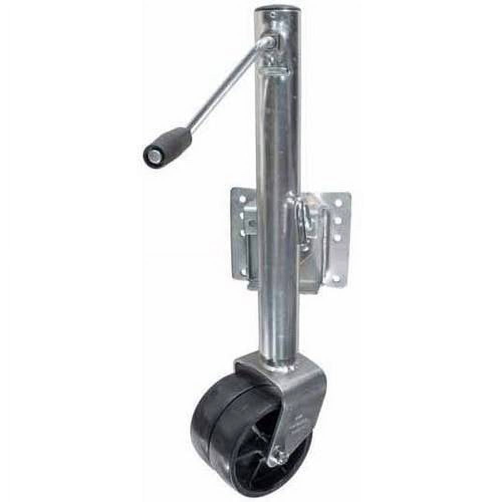 CURT 28156 Marine Boat Trailer Jack with 6-Inch Wheels, 1,500 lbs. 10-3 ...