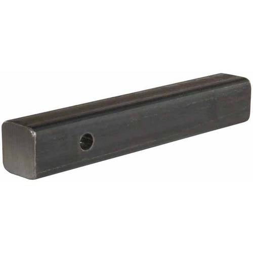 CURT 49530 2-Inch x 12-Inch Weld-On Raw Steel Trailer Hitch Bar Shank ...