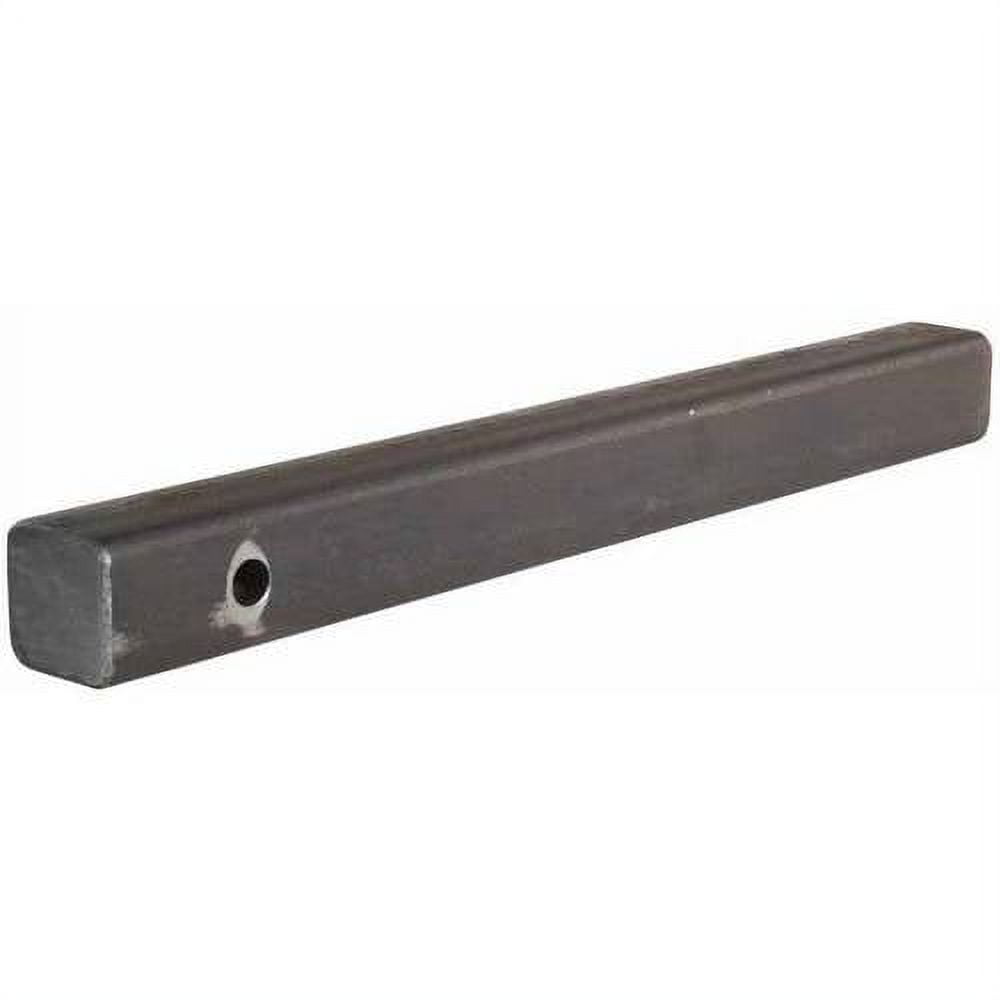 CURT 49534 2-Inch x 20-Inch Weld-On Raw Steel Trailer Hitch Bar Shank ...