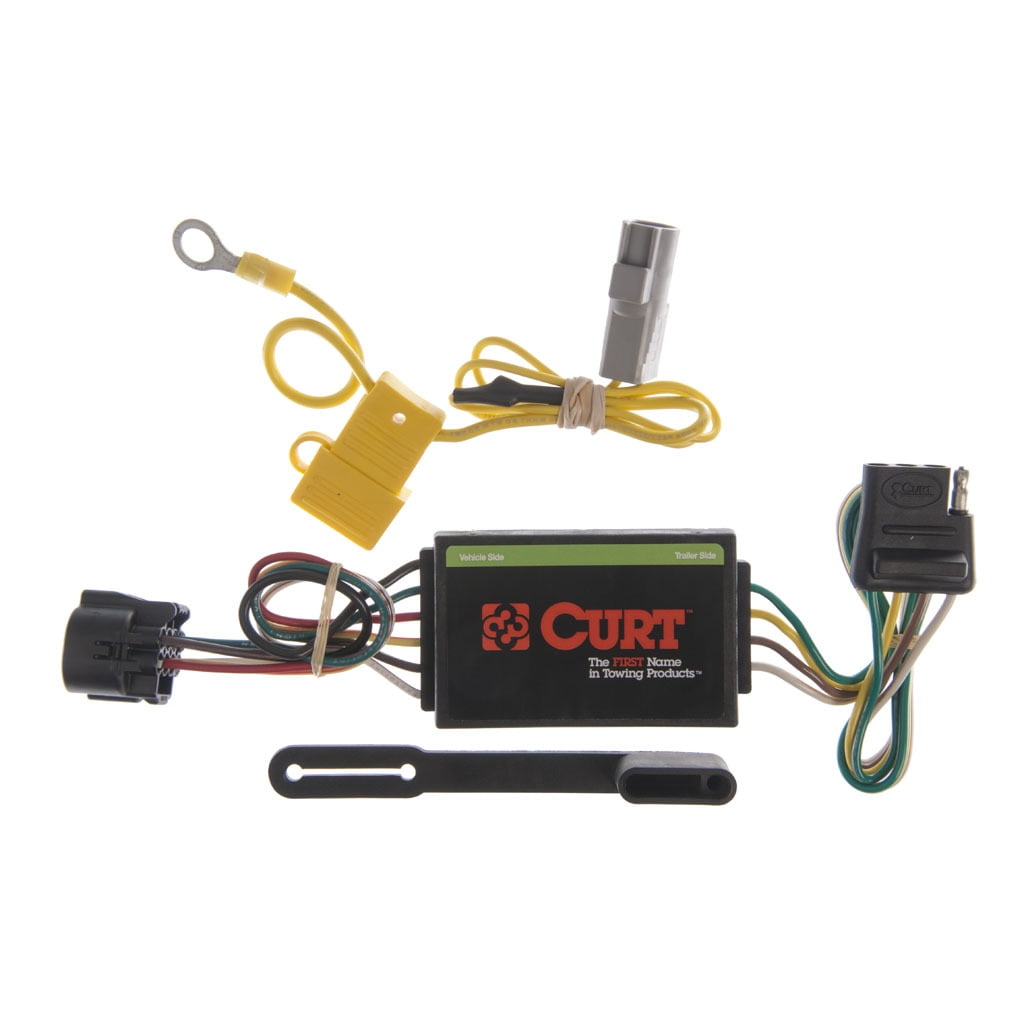 CURT 55367 Vehicle-Side Custom 4-Pin Trailer Wiring Harness, Select ...