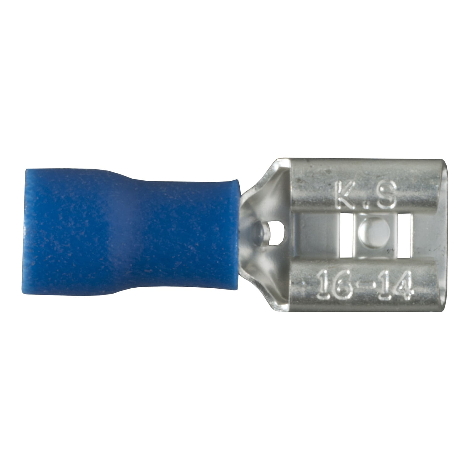 CURT 59592 16-14 Gauge Blue Vinyl-Insulated Female Wire Quick ...