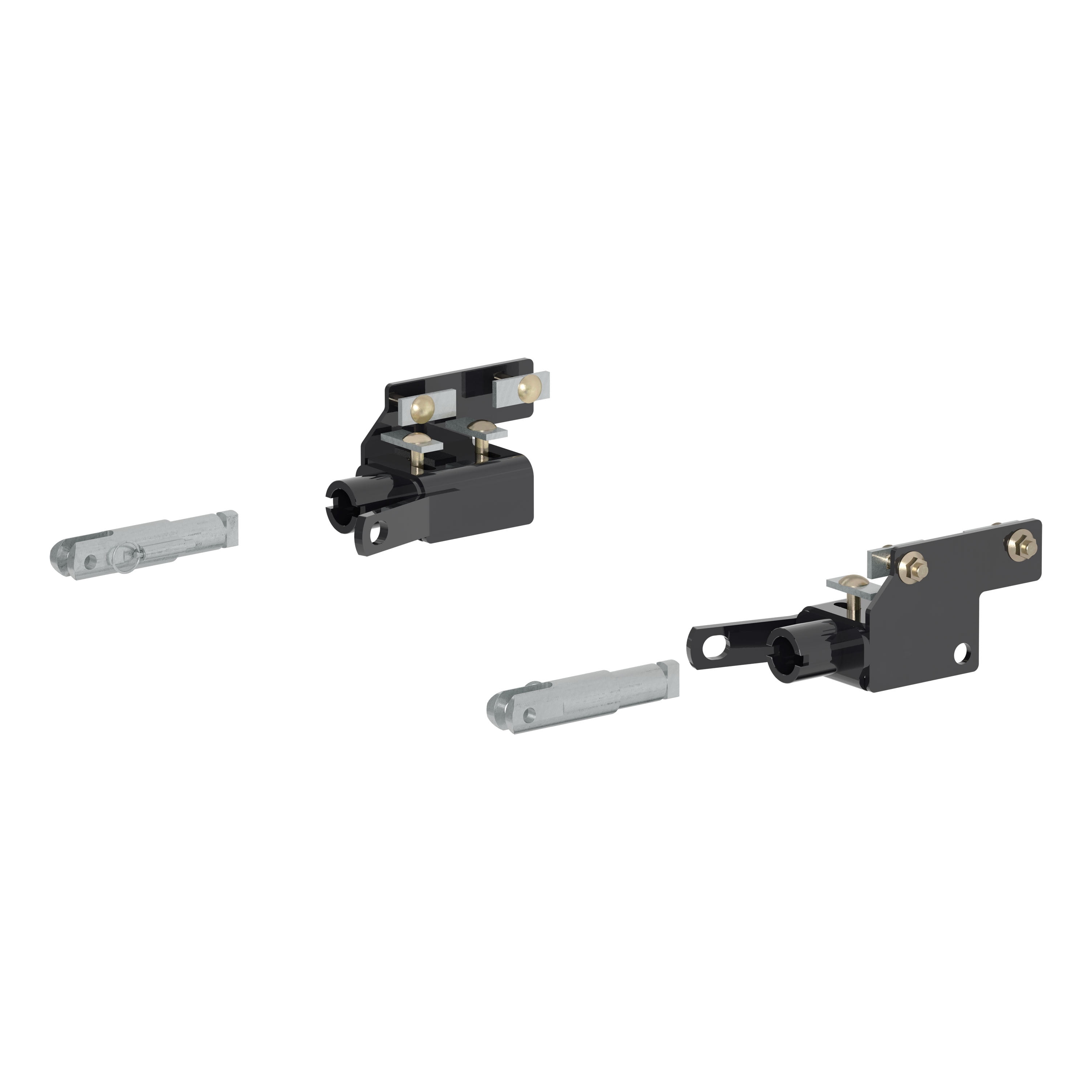 CURT 70130 Custom Tow Bar Base Plate Brackets for Dinghy Towing, Fits ...