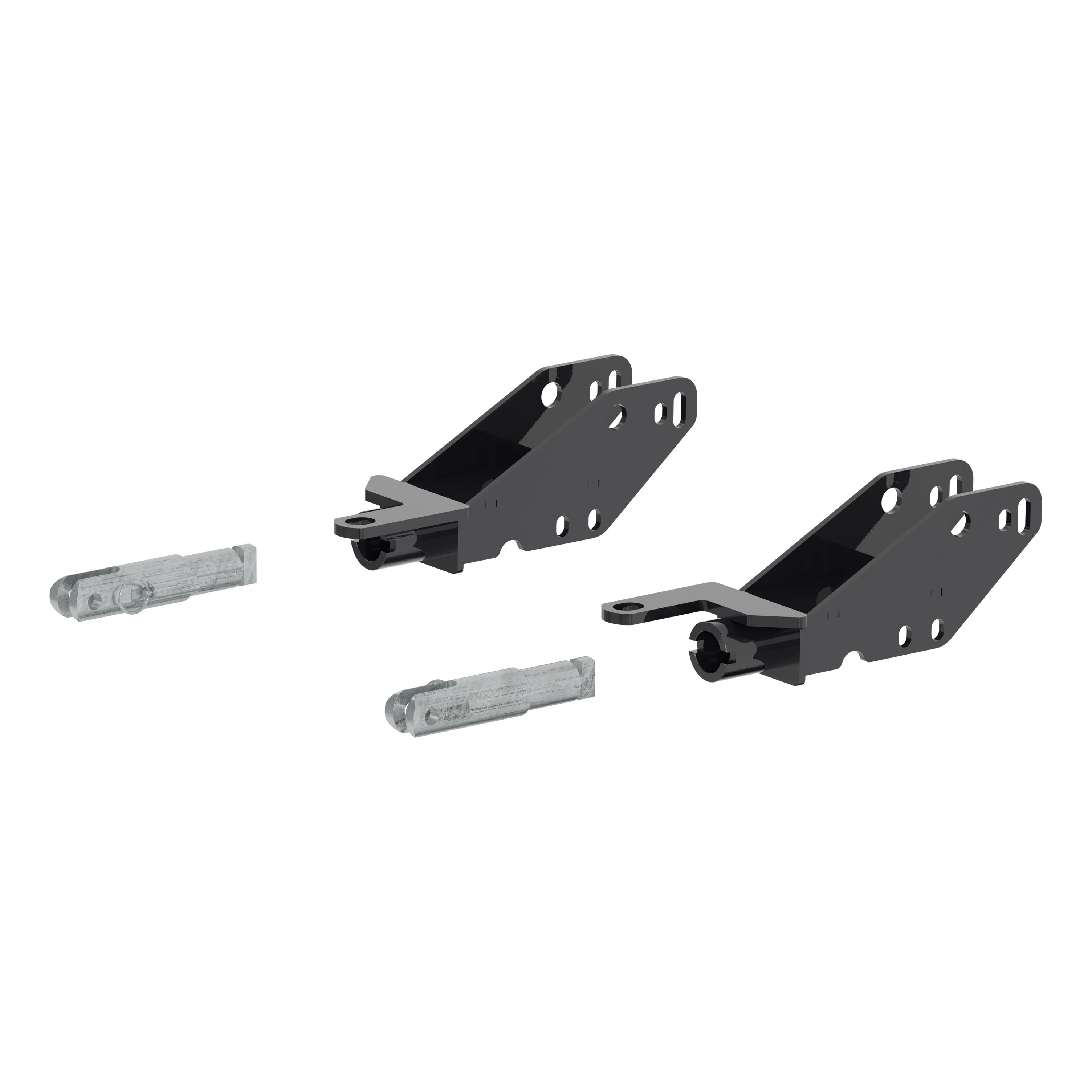 CURT 70146 Custom Tow Bar Base Plate Brackets for Dinghy Towing, Fits ...