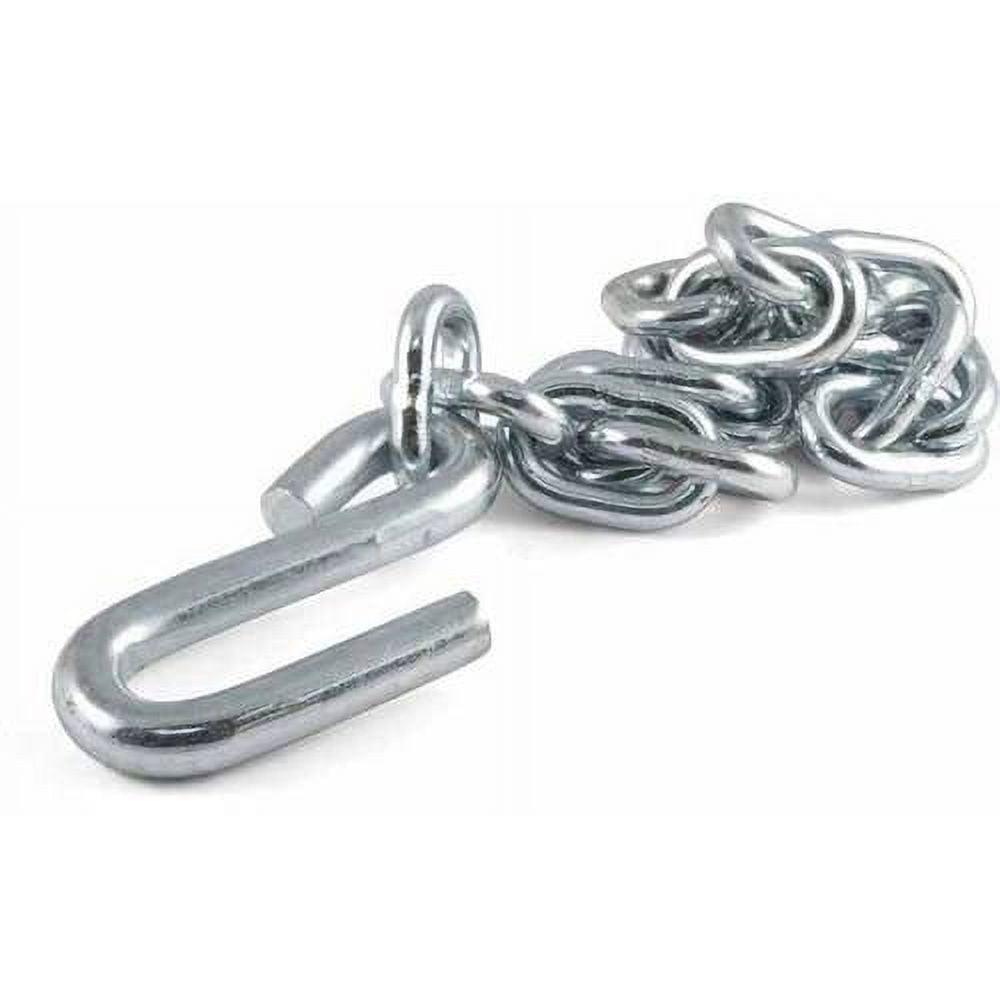 CURT 80300 27-Inch Trailer Safety Chain with 17/32-In S-Hook, 7,000 lbs ...