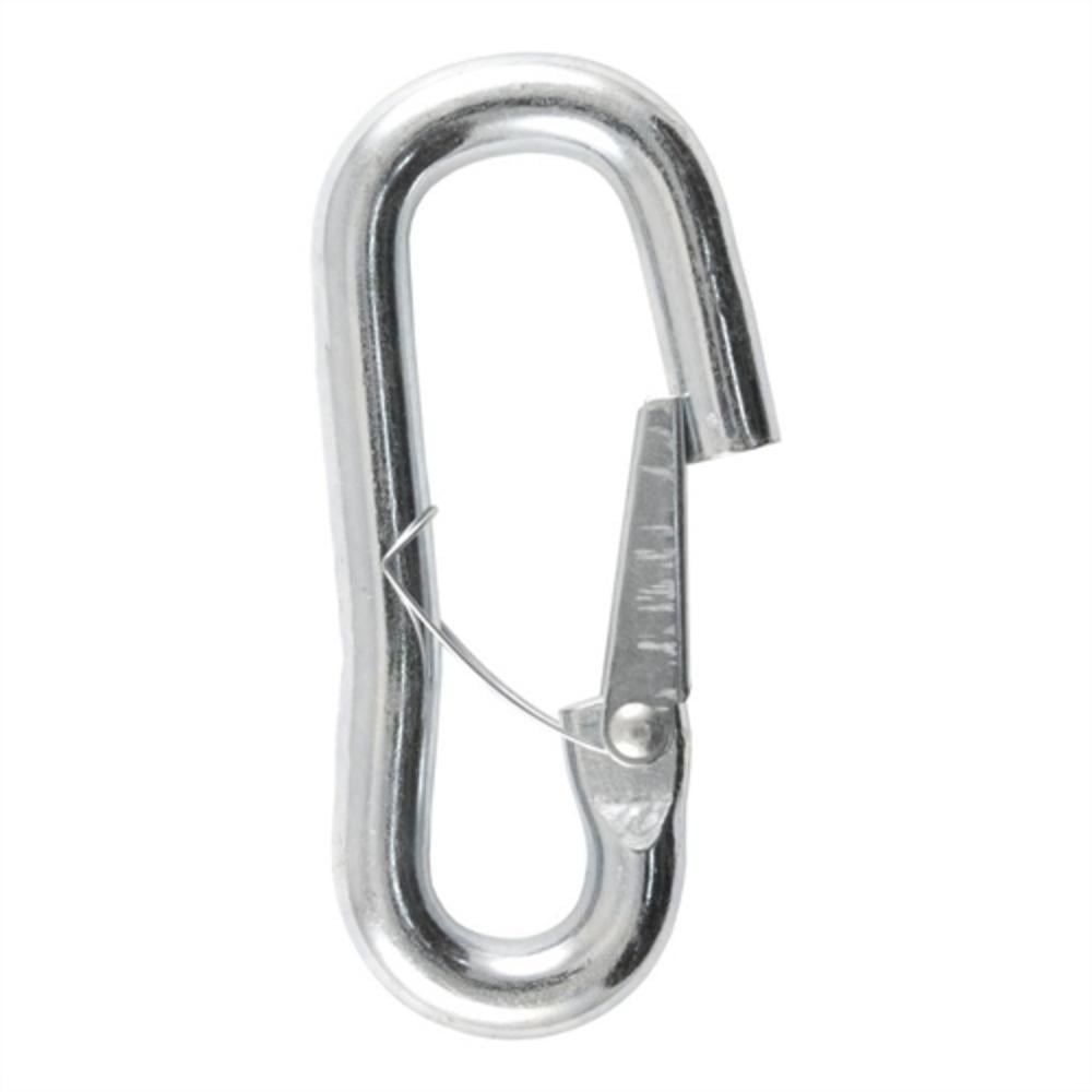 CURT 81281 Snap Hook Trailer Safety Chain Hook Carabiner Clip, 9/16 ...