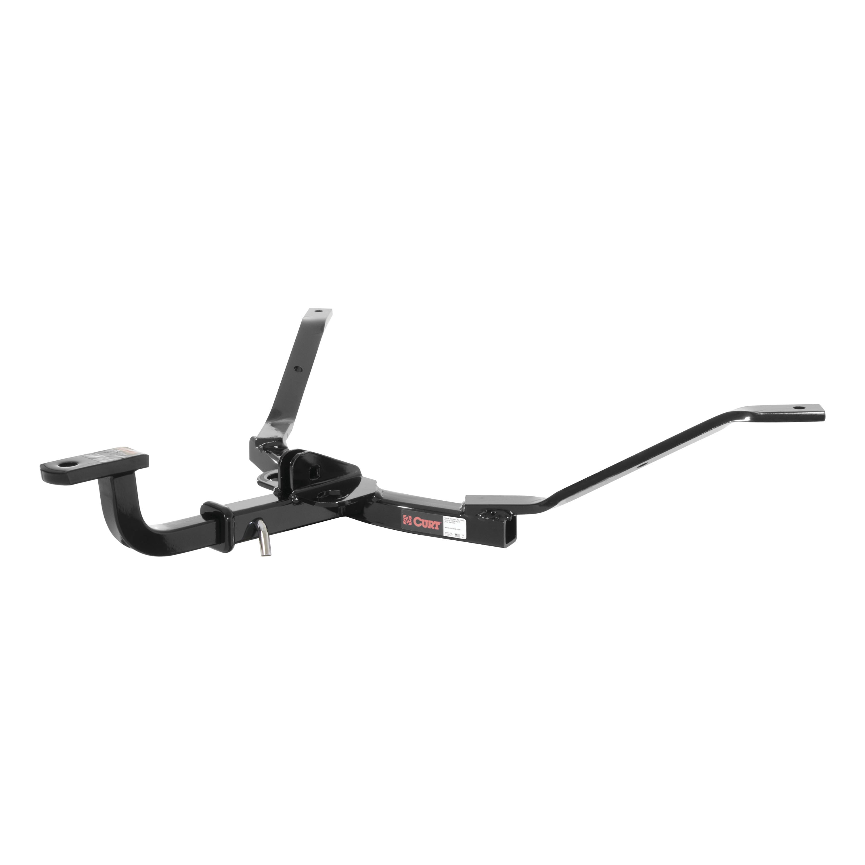 CURT 113273 Class 1 Trailer Hitch with Ball Mount, 1-1/4-Inch Receiver ...