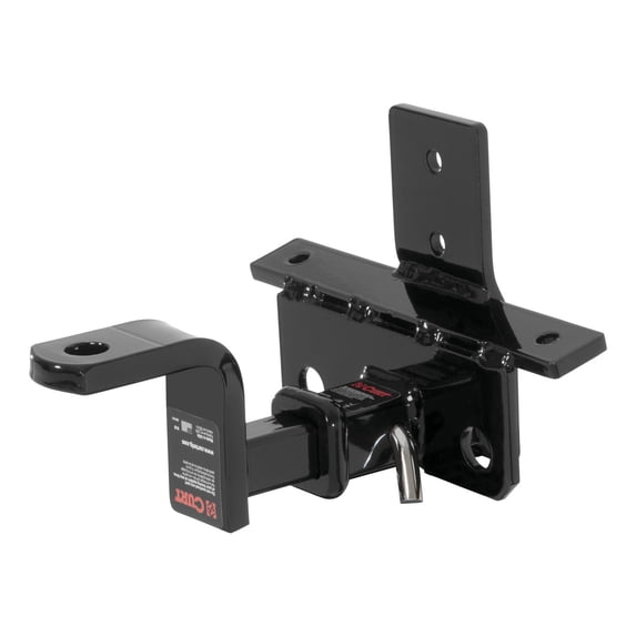 CURT 117733 Class 1 Trailer Hitch with Ball Mount, 1-1/4-Inch Receiver ...