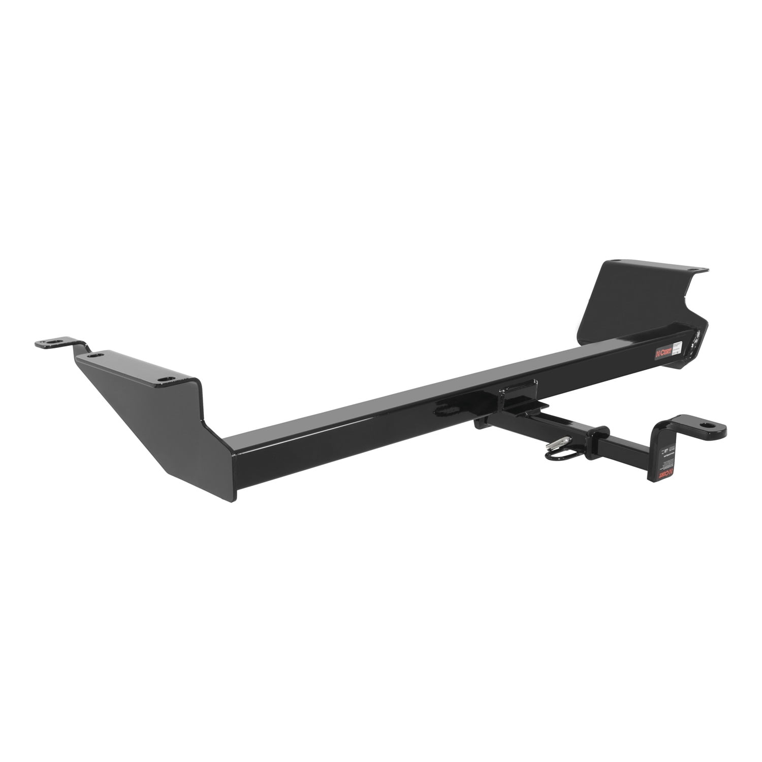 CURT 122643 Class 2 Trailer Hitch with Ball Mount, 1-1/4-Inch Receiver ...