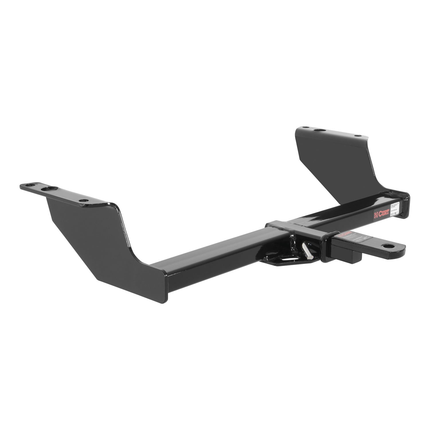 CURT 120123 Class 2 Trailer Hitch with Ball Mount, 1-1/4-Inch Receiver ...