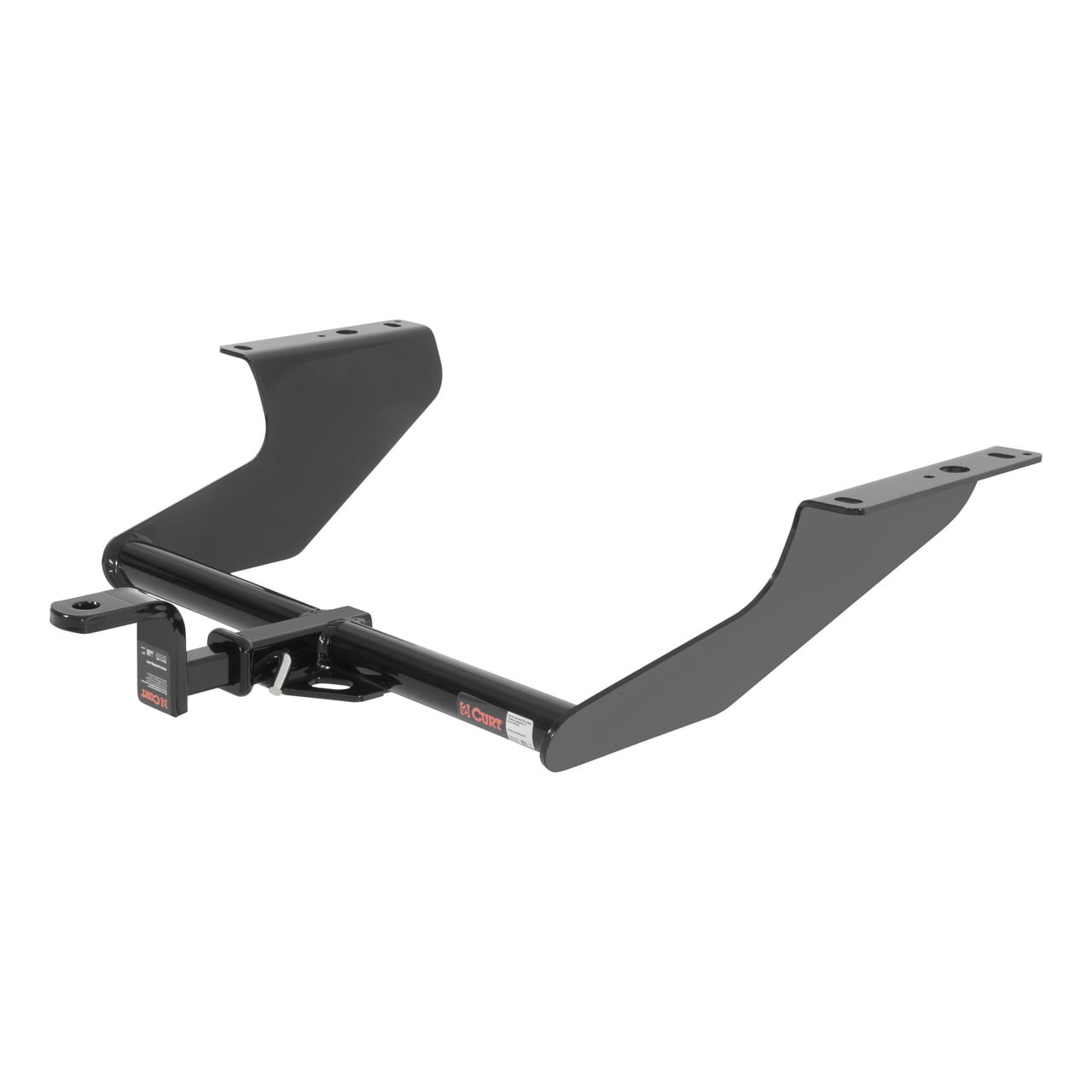 CURT 120473 Class 2 Trailer Hitch with Ball Mount, 1-1/4-Inch Receiver ...