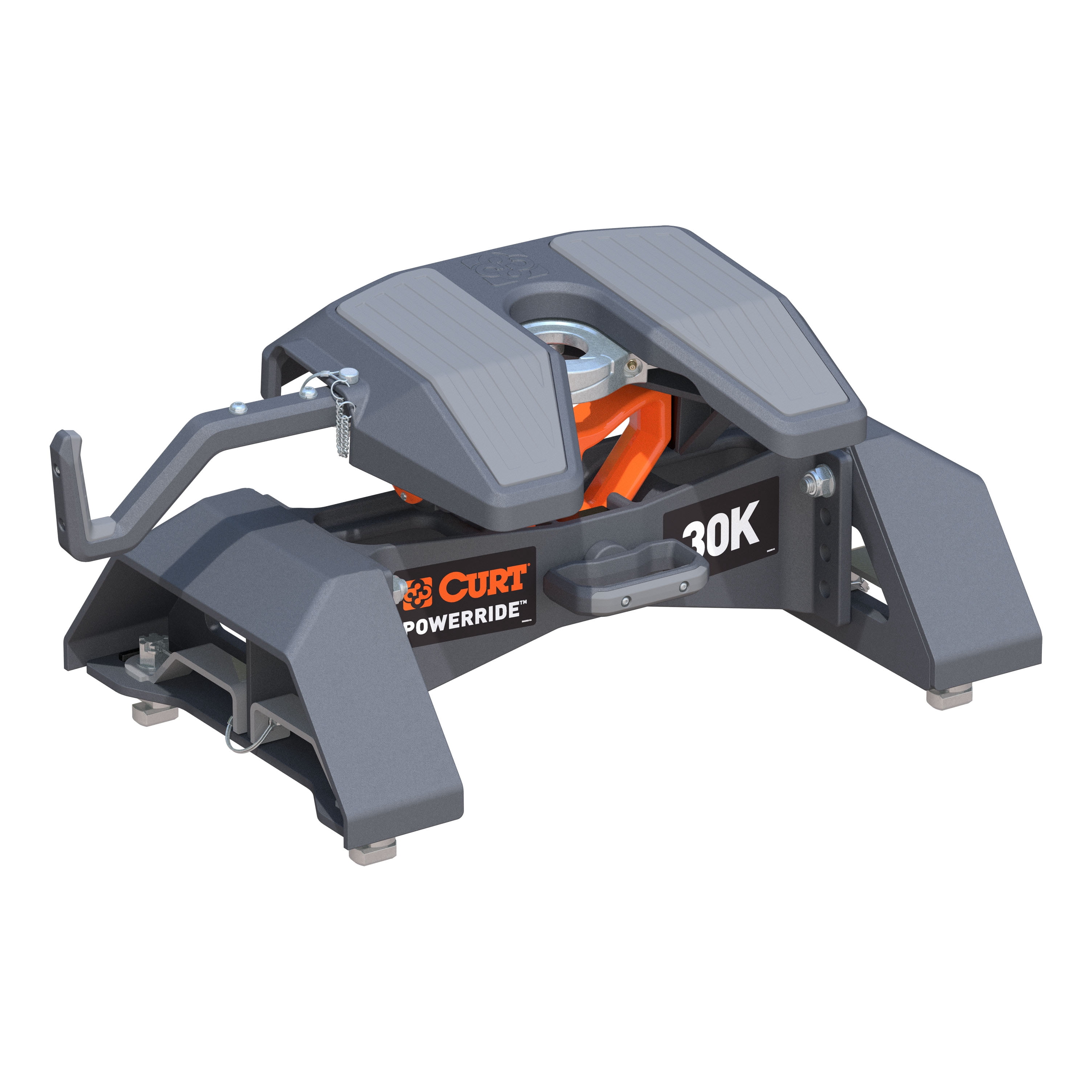 CURT PowerRide 30K 5th Wheel Hitch, Select Silverado, Sierra HD, 8' Bed ...