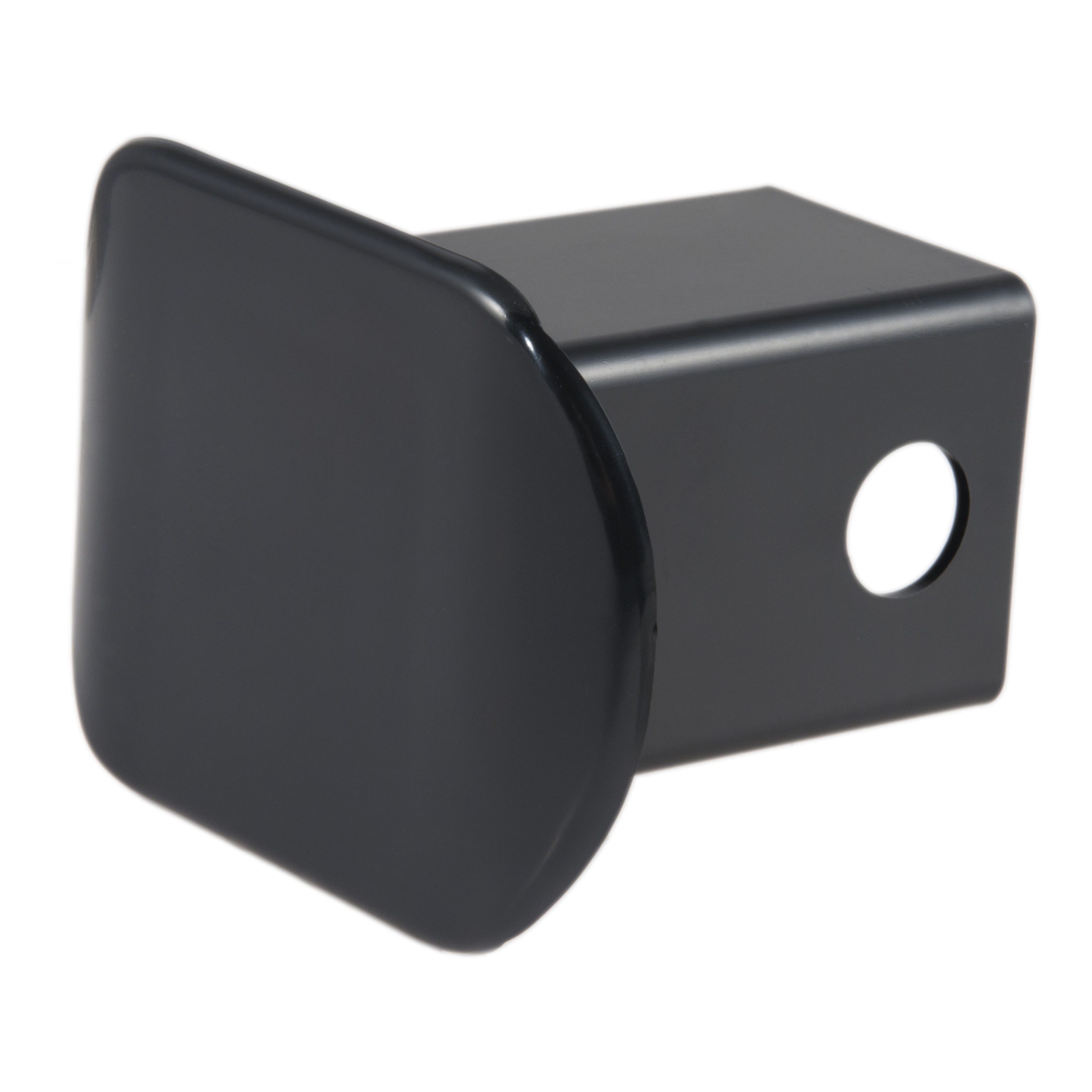 CURT 22180 Black Plastic Trailer Hitch Cover, Fits 2-Inch Receiver ...