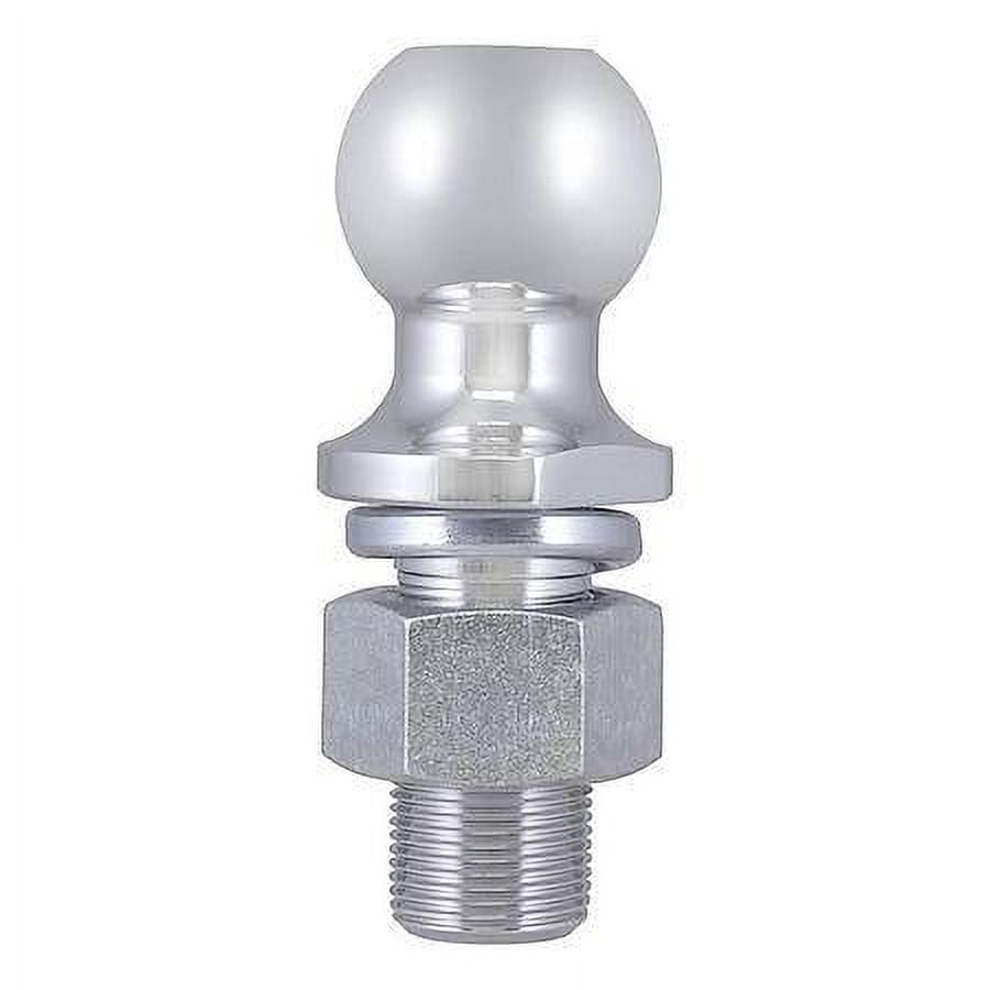 CURT 2" Trailer Ball, 1 1/4" Diameter, 2 5/8" Length, Class III ...