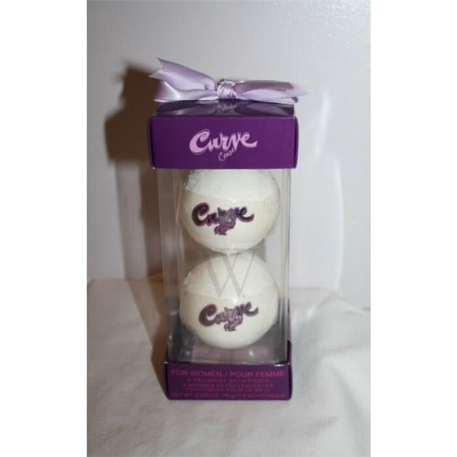CURVE CRUSH/LIZ CLAIBORNE 2 FRAGRANT BATH FIZZES SET (W) - Walmart.com