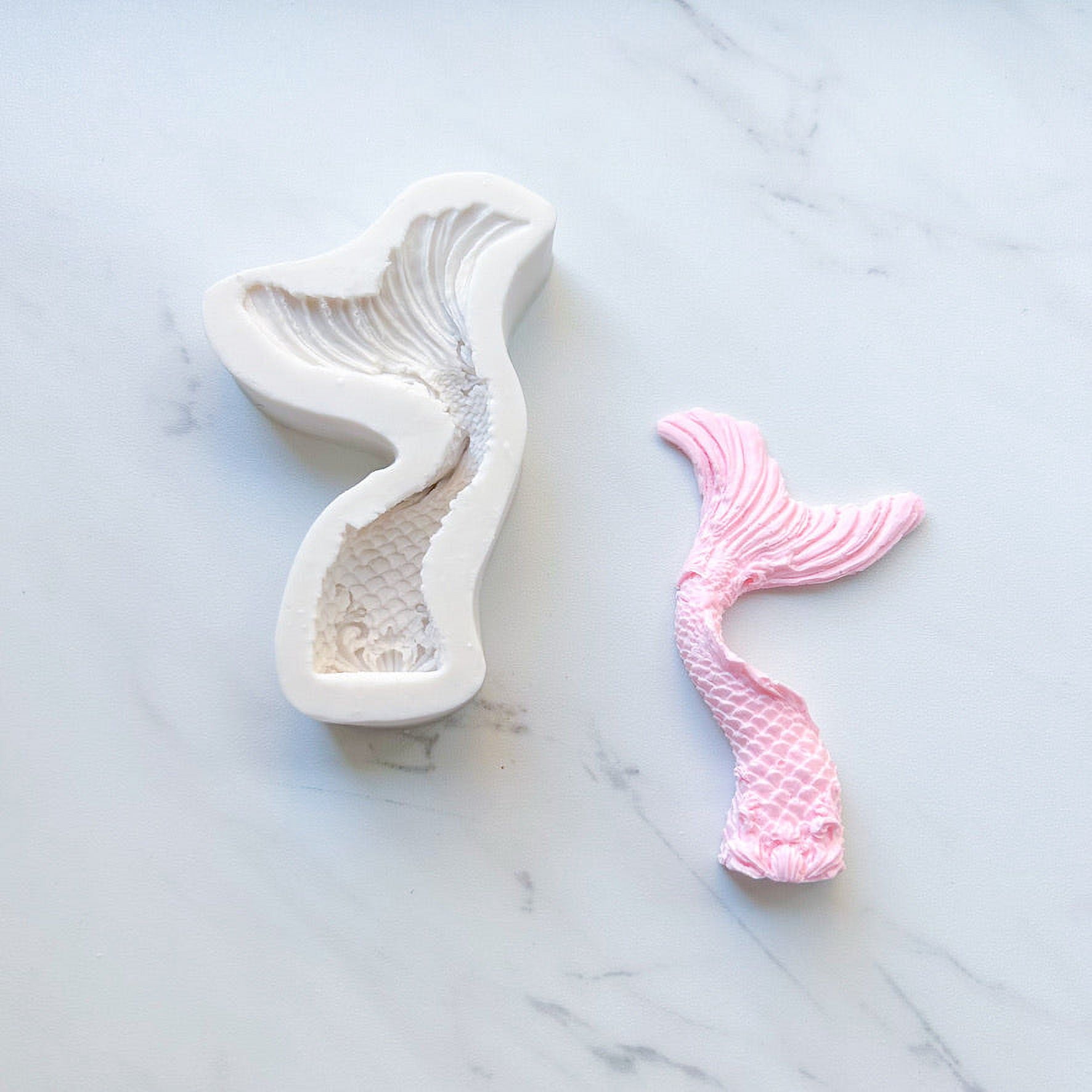 CURVED MERMAID TAIL MOLD - Walmart.com