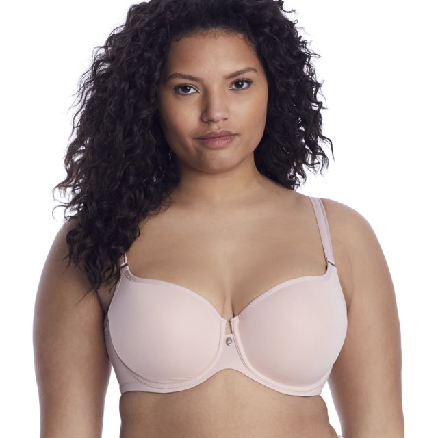 CURVY COUTURE Blushing Pink Tulip Sheer Push Up Bra, US 46DD, UK 46DD, NWOT - Walmart.com