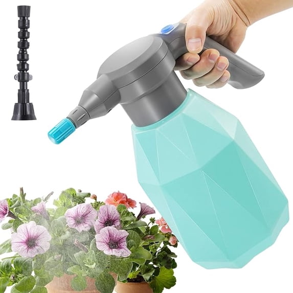 CURYMAY 0.5 Gallon Electric Spray Bottle Plant Mister for Indoor ...