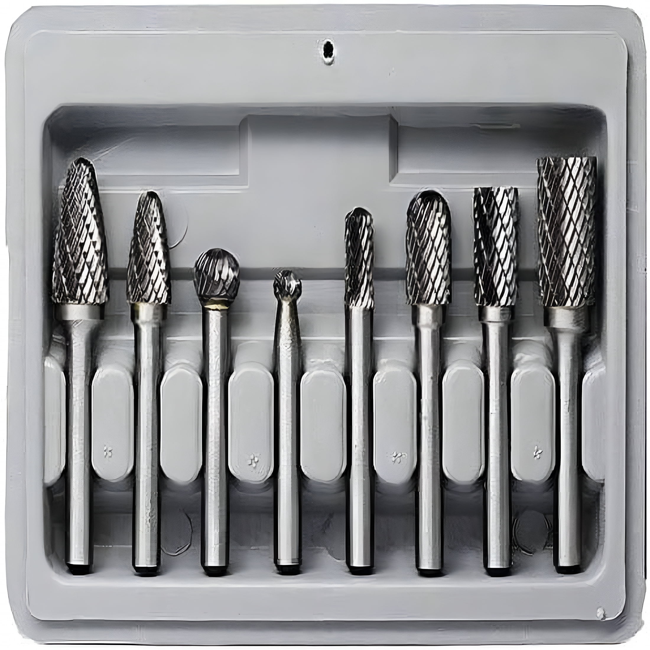 CURYMAY 2026 New Carbide Burr Set 1/4 Inch Shank Diameter Double Cut ...
