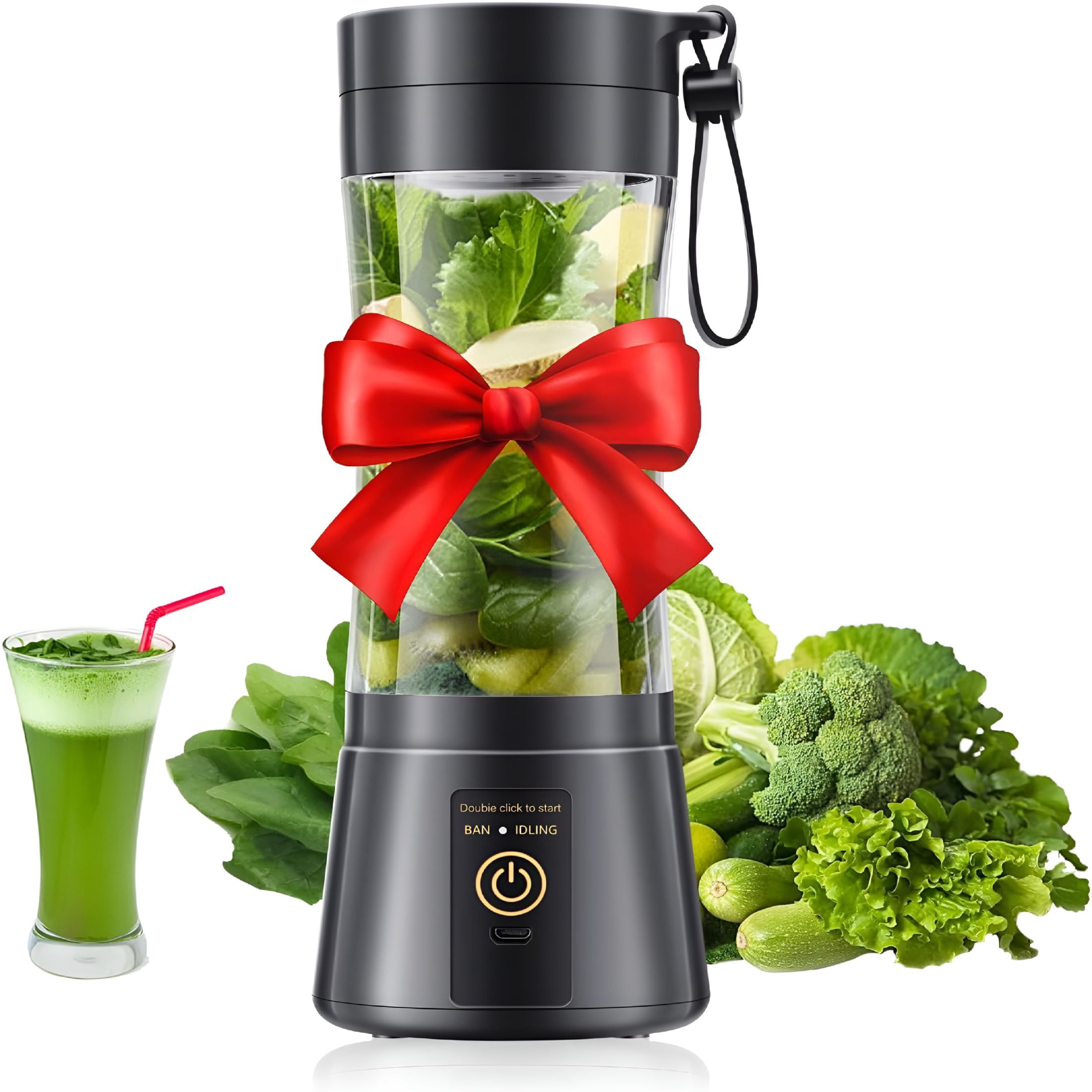 CURYMAY Cordless Mini Blender Make Smoothies & Shakes - Portable ...