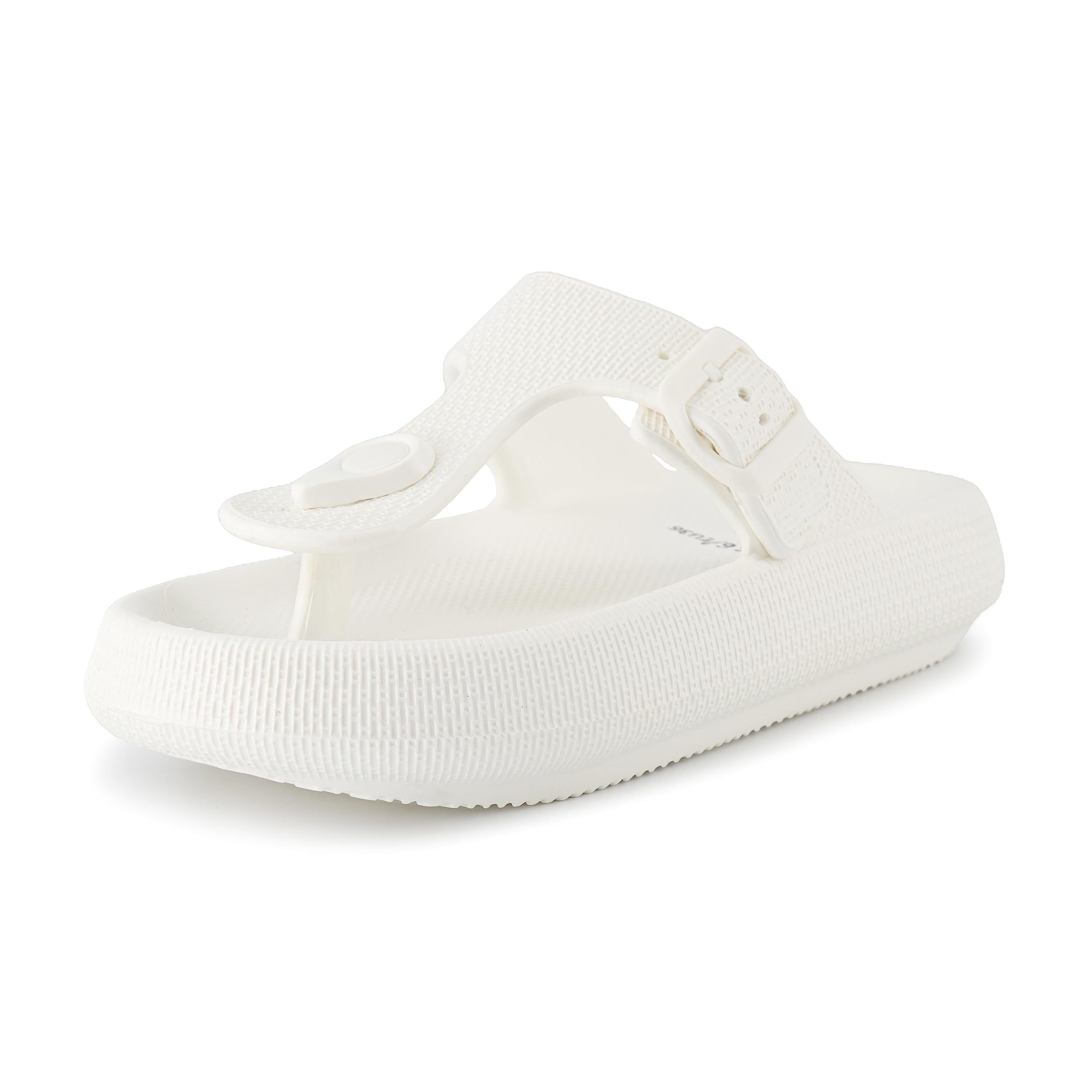 CUSHIONAIRE Women's Flo thong recovery cloud pool slide sandal with ...