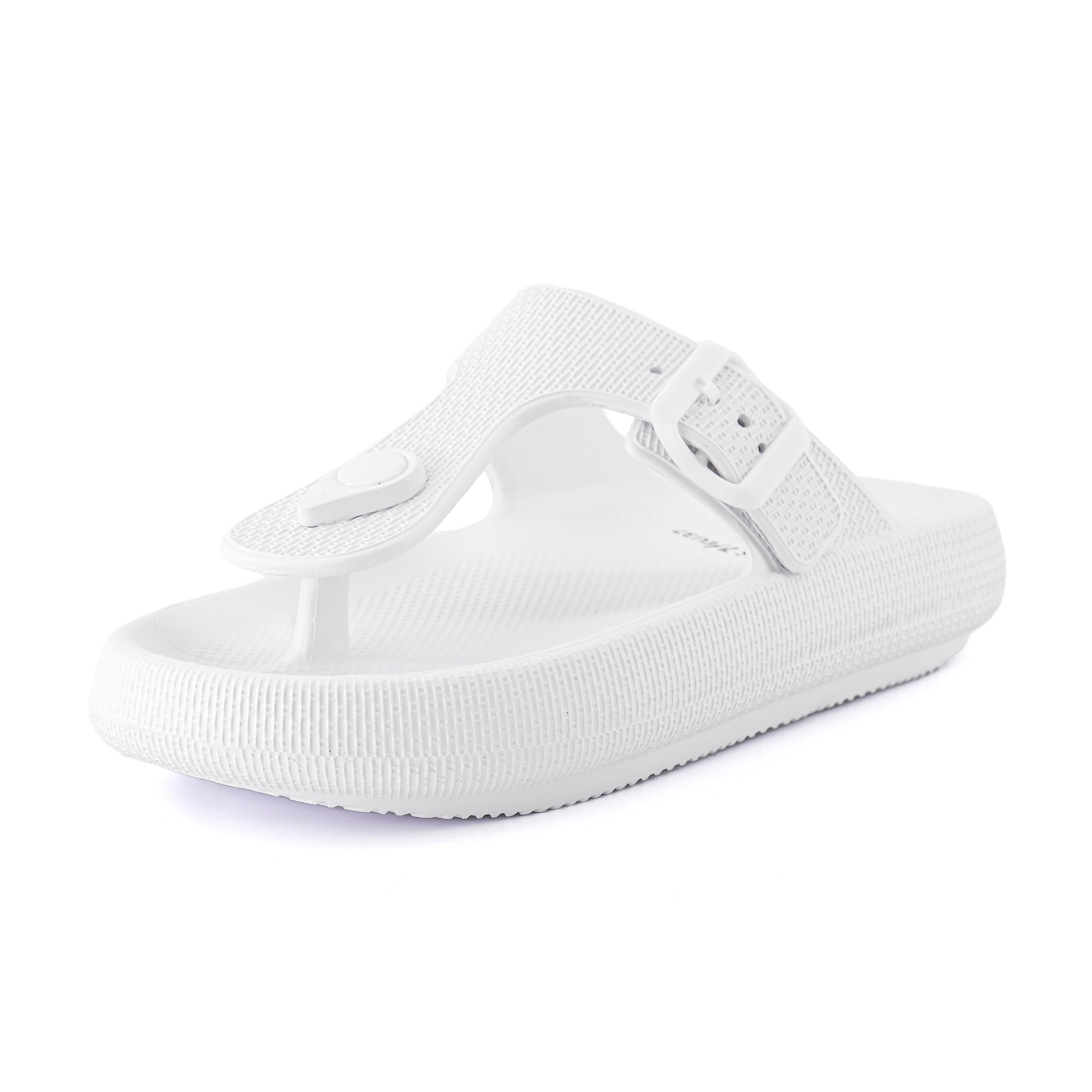 CUSHIONAIRE Women's Flo thong recovery cloud pool slide sandal with ...