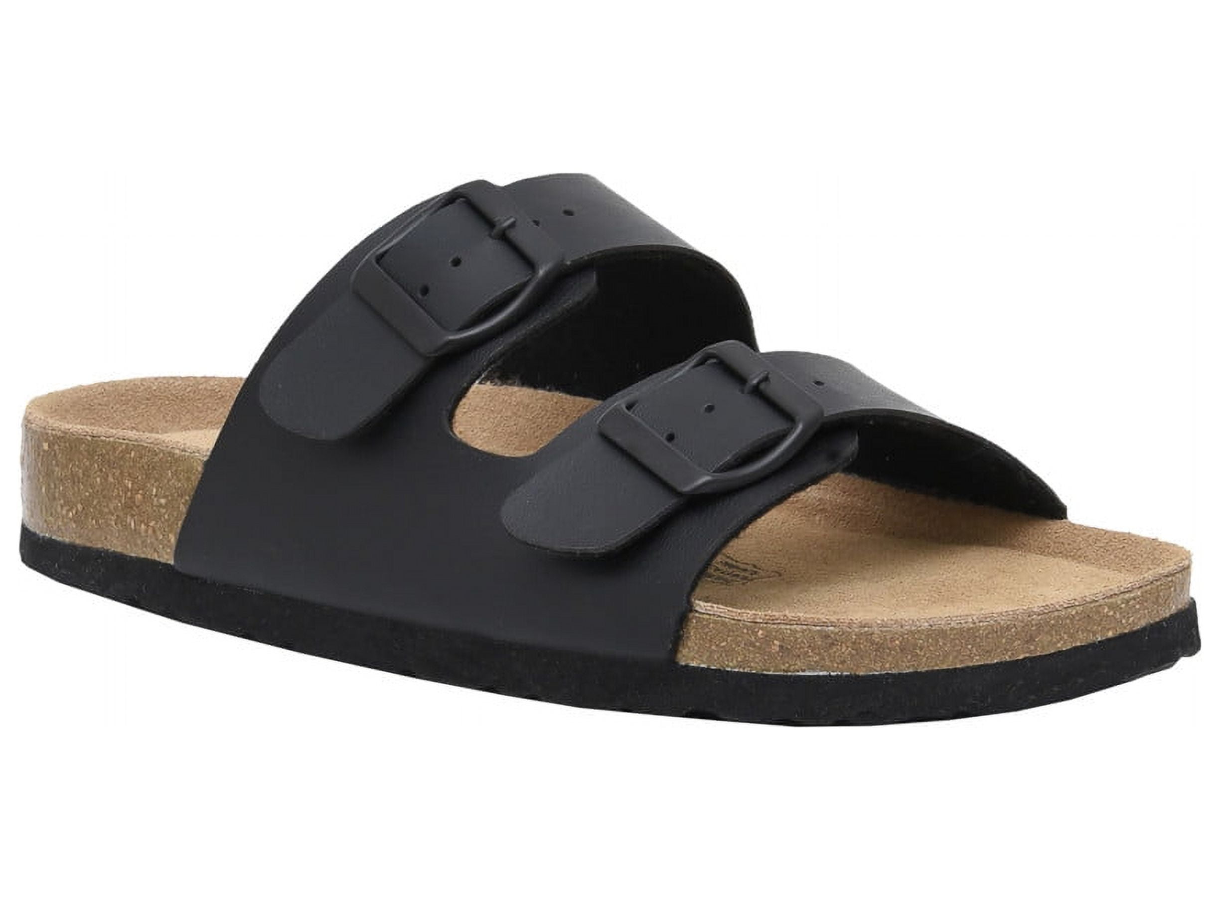 CUSHIONAIRE Women's Lane Cork Footbed Sandal with +Comfort - Walmart.com