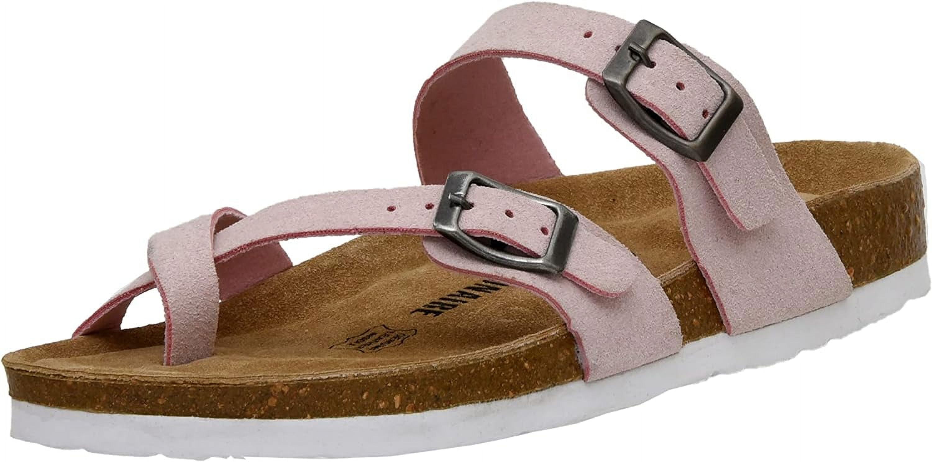 CUSHIONAIRE Women's Luna Cork Footbed Sandal With +Comfort - Walmart.com