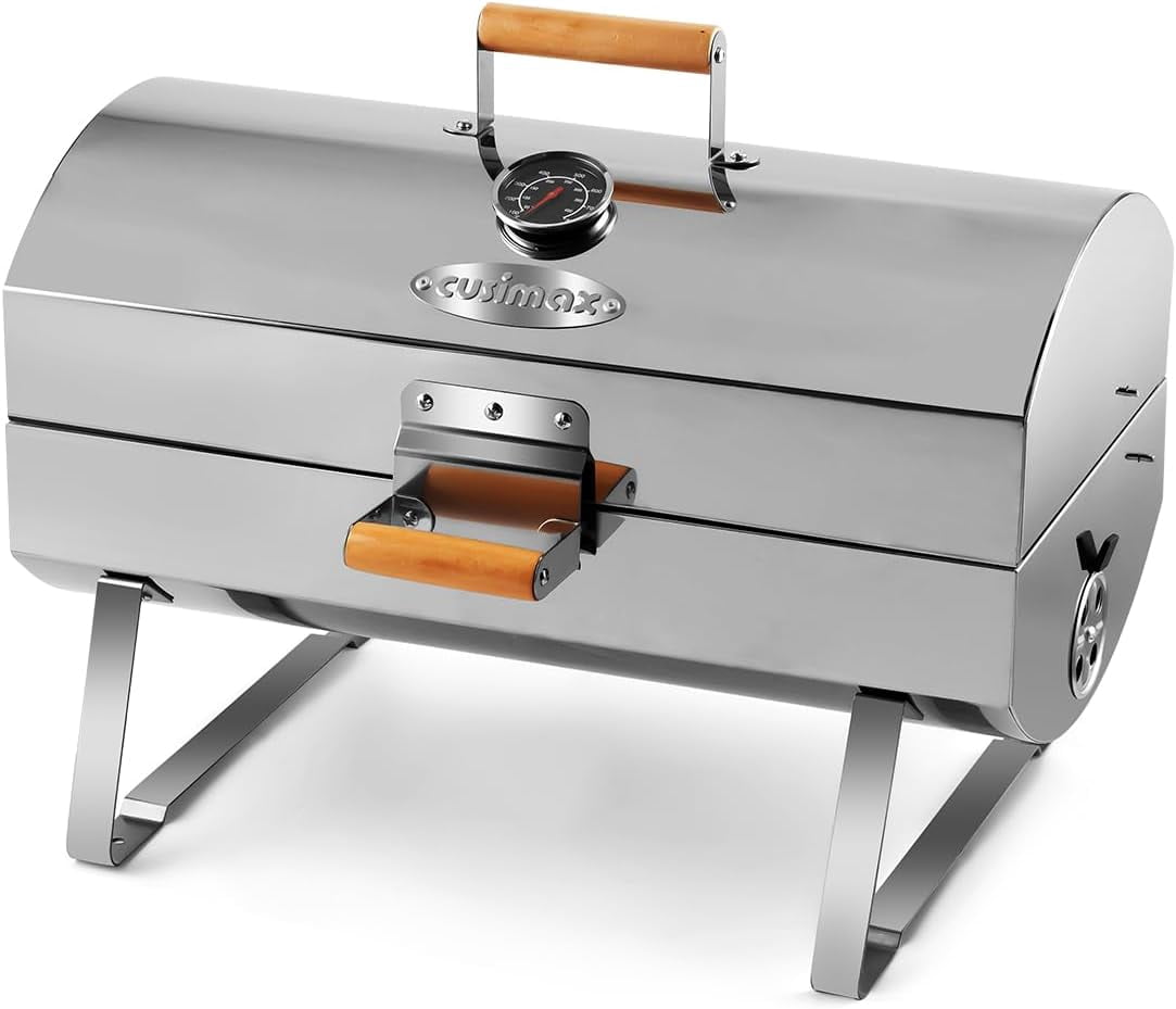 Portable Charcoal Grill 18 inch Barbecue Grill with Locking Lid for ...