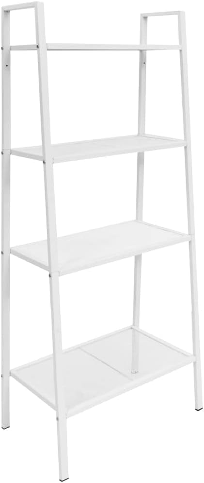 CUSON 4 Tiers Ladder Bookcase | Modern 4-Tier Bookshelf | Storage ...