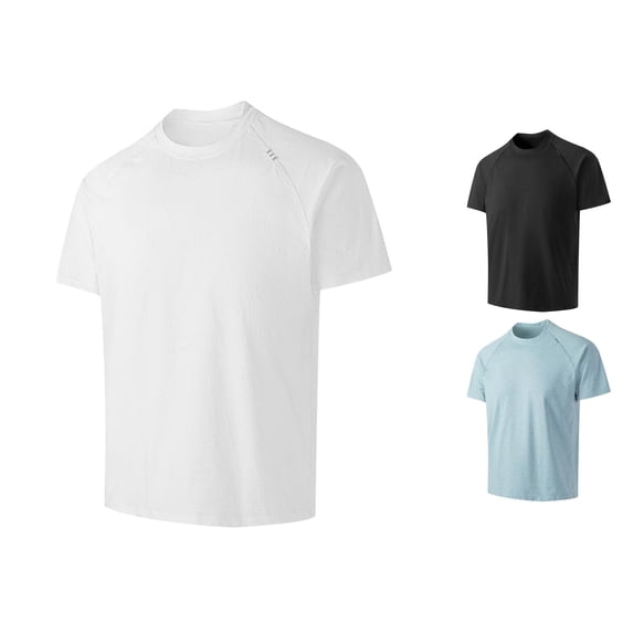 CUSTG Big & Tall Men Tshirts Performance T Shirt Short Sleeve Wicking ...