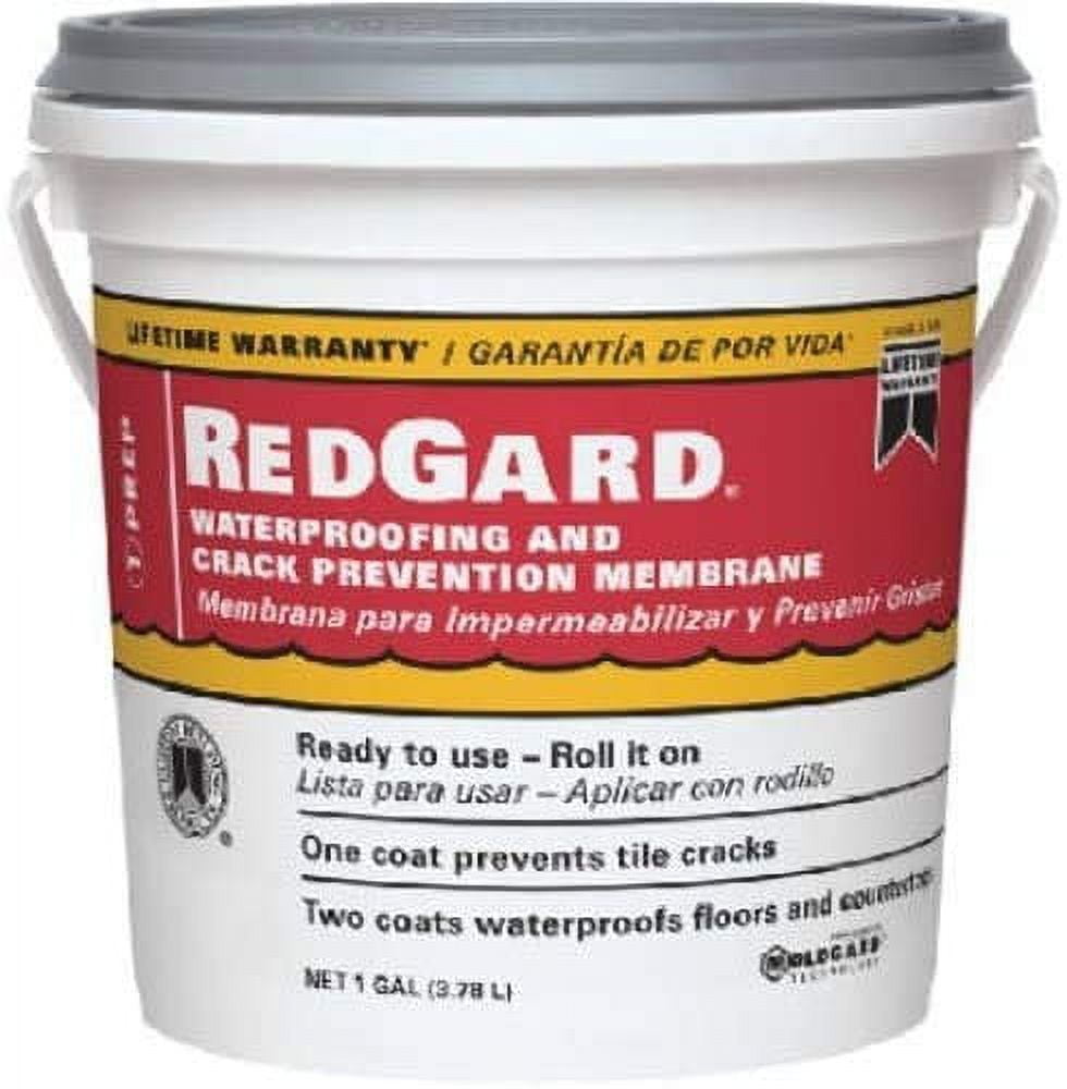 CUSTOM BLDG PRODUCTS LQWAF1-2 Redgard Waterproofing, 1 gal Three Pack ...