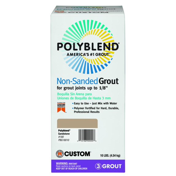 custom bldg products pbg18010 10-pound non sanded grout - Walmart.com