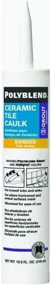 CUSTOM BLDG PRODUCTS PC12210S-6 10.5-Ounce Linen Tile Caulk by Custom ...