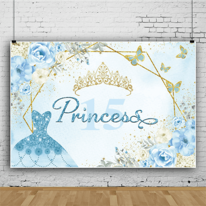 CUSTOM Custom Happy 15th 16th Birthday Backdrop Girl Quinceanera ...