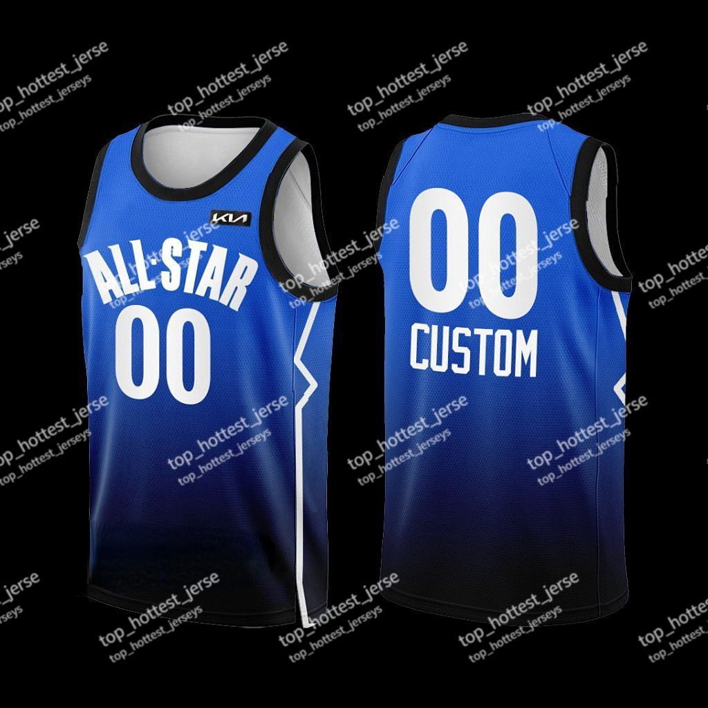 CUSTOM Print All-Star Basketball Jersey 2023 Stephen James Curry 30 ...