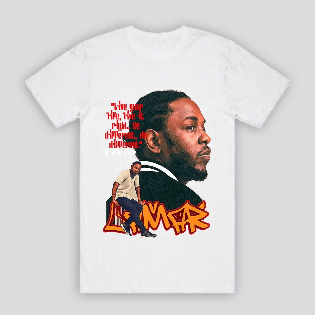 CUSTOM T SHIRT KENDRICK LAMAR RAPPER MUSIC HIP HOP R&B VINTAGE TEE ...