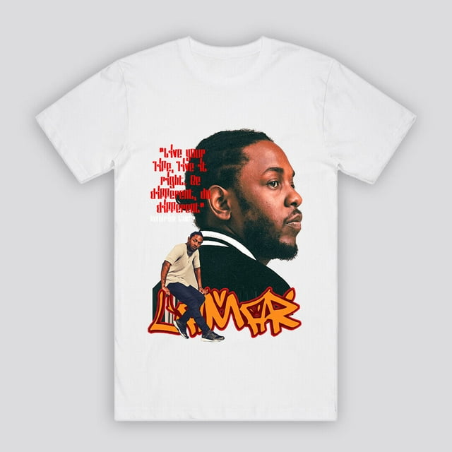 CUSTOM T SHIRT KENDRICK LAMAR RAPPER MUSIC HIP HOP R&B VINTAGE TEE ...