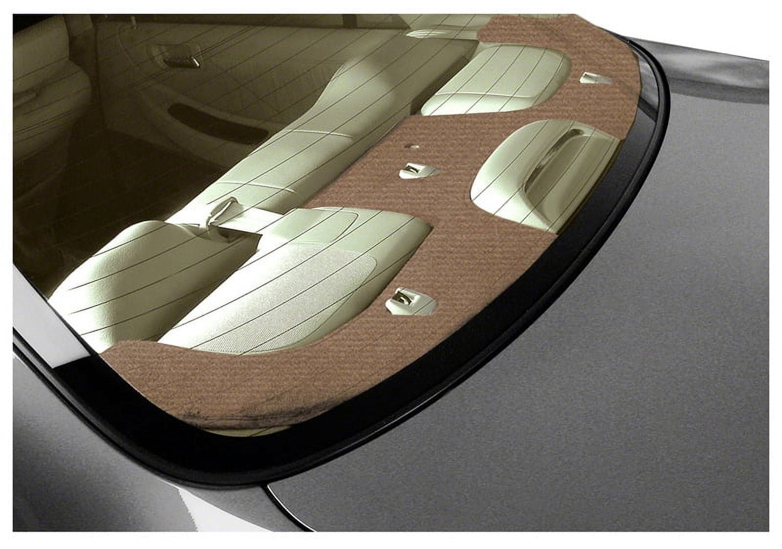 CUSTOM TAILORED REAR DECK COVERS VELOUR TAN FOR MERCEDES BEN - Walmart.com