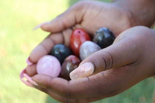 CUSTOM YONI GEMSTONE EGG BUNDLE (Large and Medium) - Walmart.com