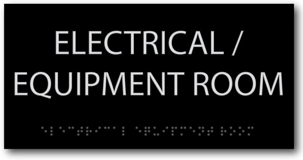 CUSTOMIZABLE 2-Line Room Name Sign, 8" x 4" with Braille - ADA ...