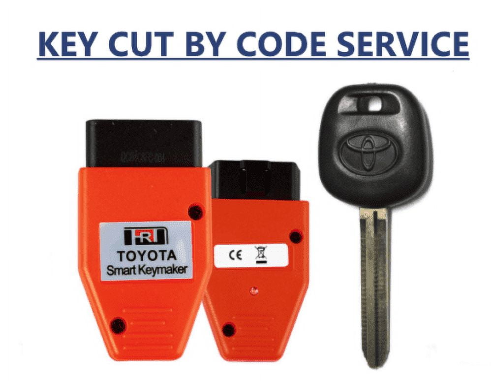 VLS Toyota Transponder 4D Chip Key with Programmer for Toyota & Scion ...