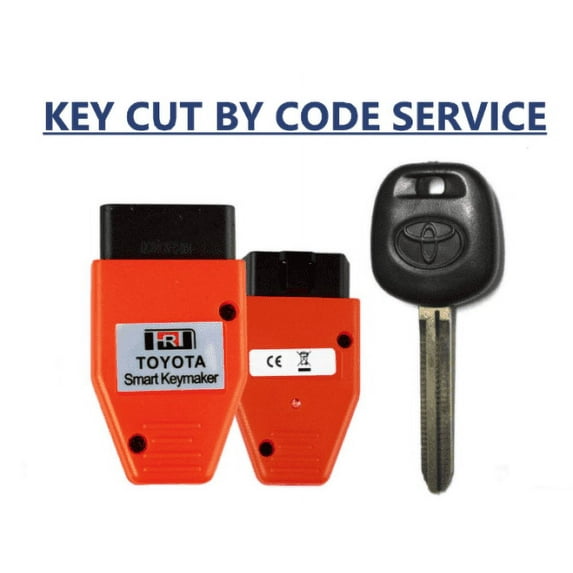 VLS Toyota Transponder 4D Chip Key with Programmer for Toyota & Scion ...